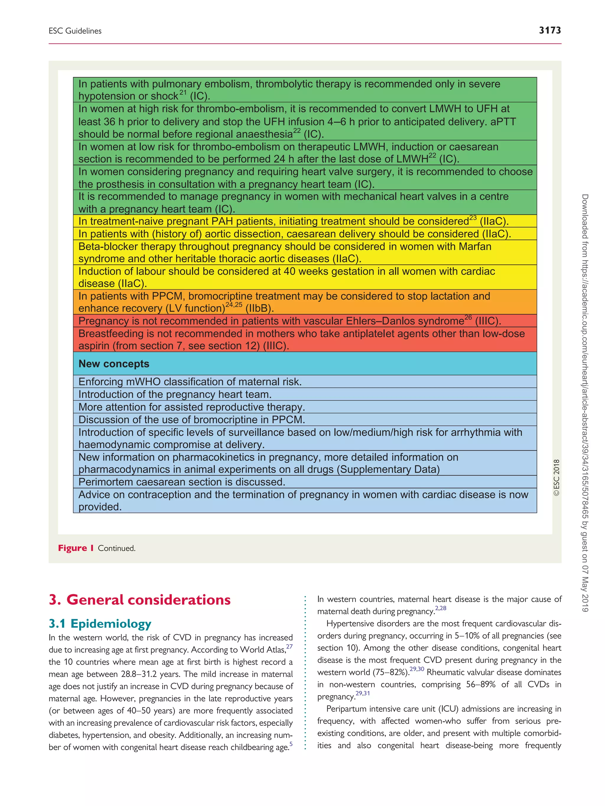 Cardiovascular disease in pregnancy | PDF