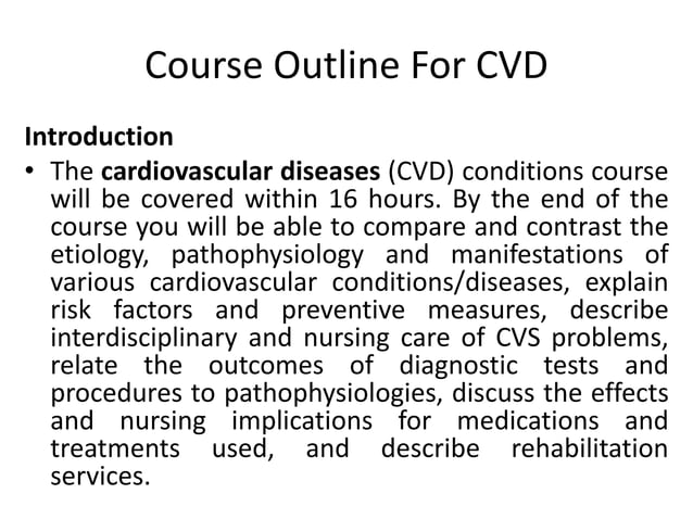 CARDIOVASCULAR DISORDERS (CVD).pptx
