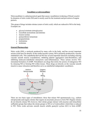 Cardiovascular drug Pdf | PDF