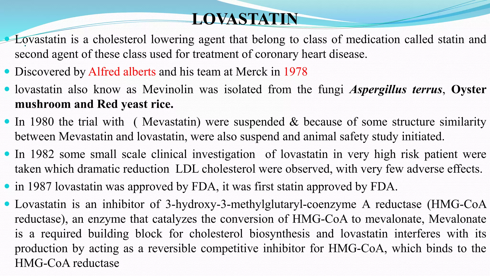 Cardiovascular drug as a lead cound | PPTX