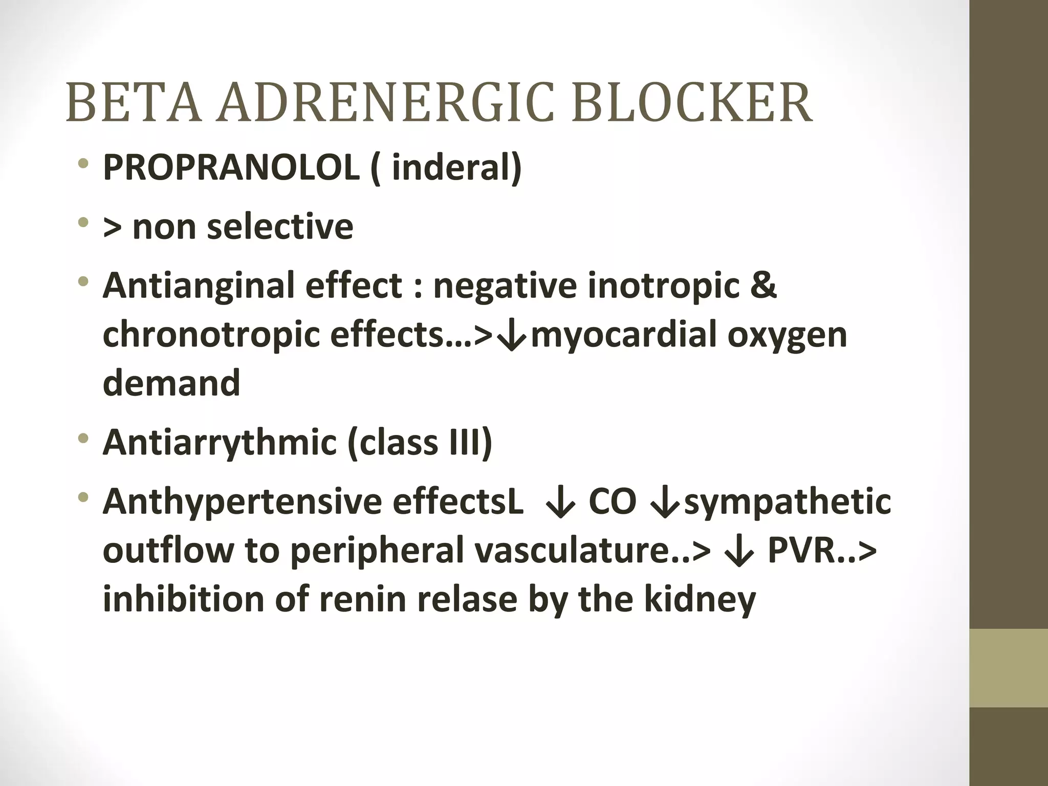Cardiovascular Drugs | PPT