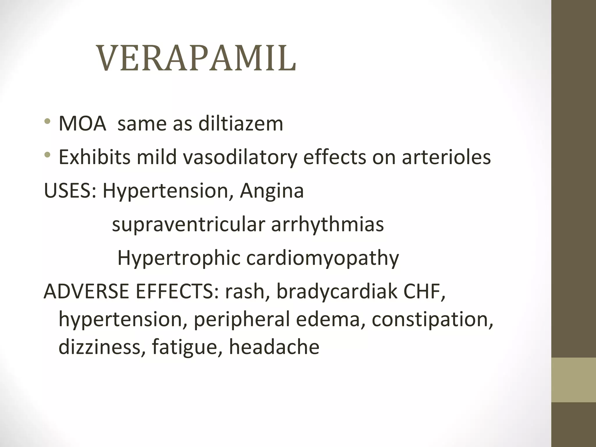 Cardiovascular Drugs | PPT