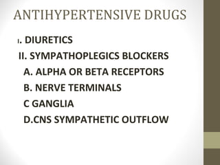 Cardiovascular Drugs | PPT