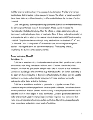 Cardiovascular drugs | PDF