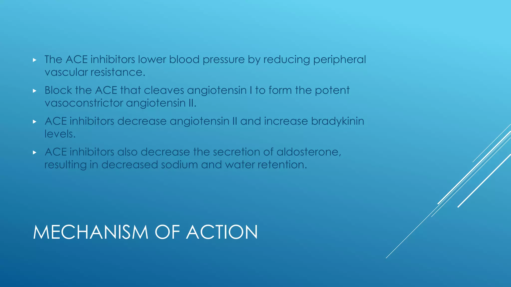Cardiovascular drugs based on ACE inhibitors | PPTX