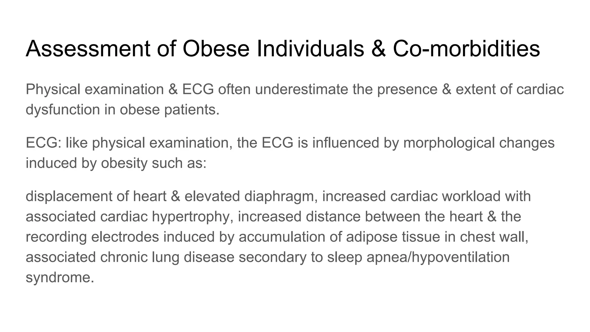 Cardiovascular effects of obesity | PDF