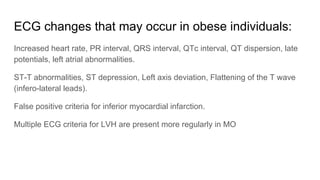 Cardiovascular effects of obesity | PDF
