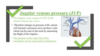 Cardiovascular examination | PPTX