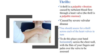 Cardiovascular examination | PPTX