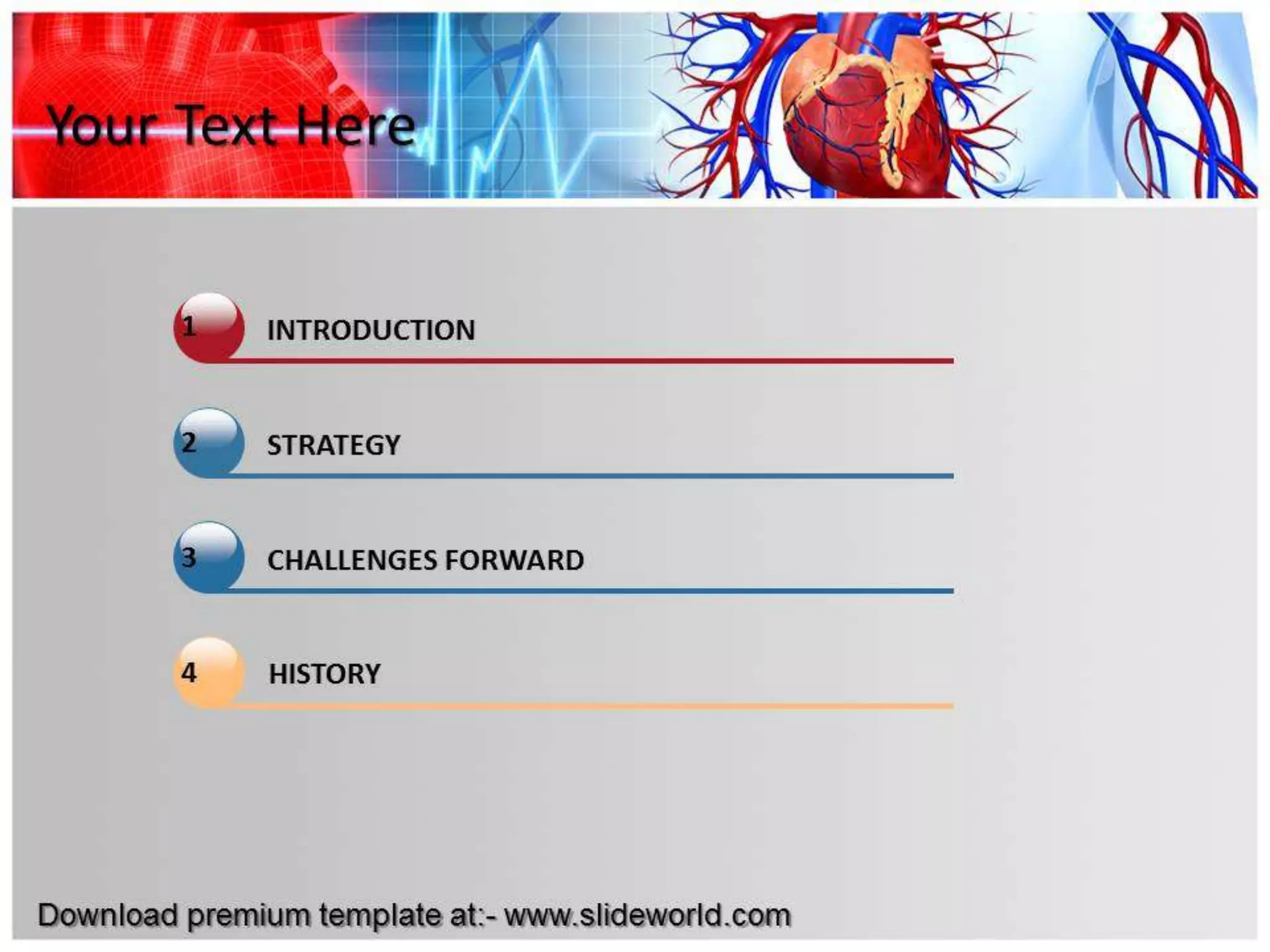 Cardiovascular PowerPoint Template | PPTX