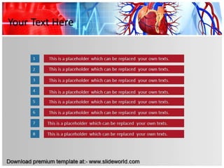 Cardiovascular PowerPoint Template | PPTX
