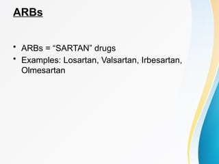 Cardiovascular Medications ppt jhhhgvvvv | PPTX