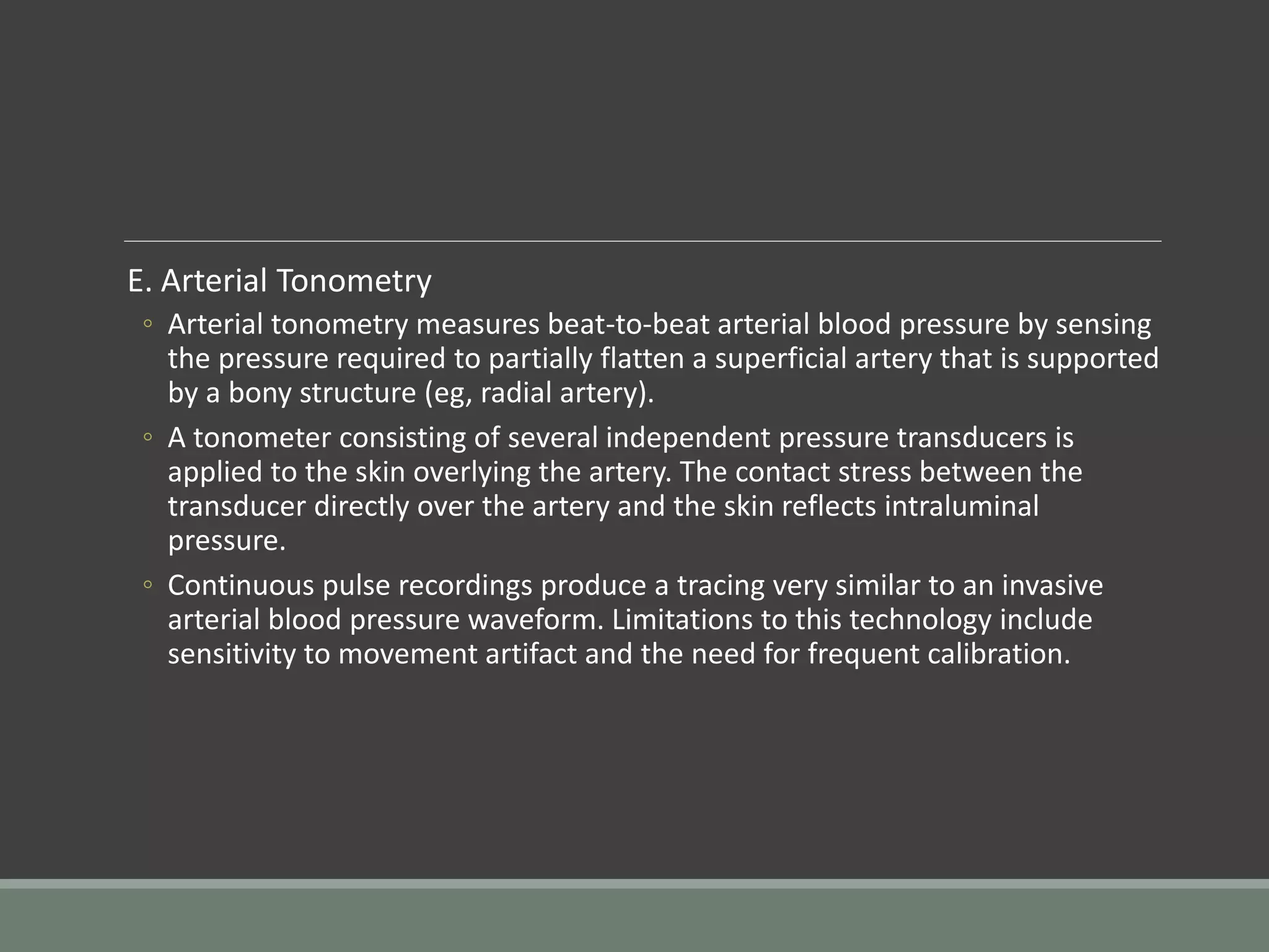 Cardiovascular monitoring Part I | PPTX