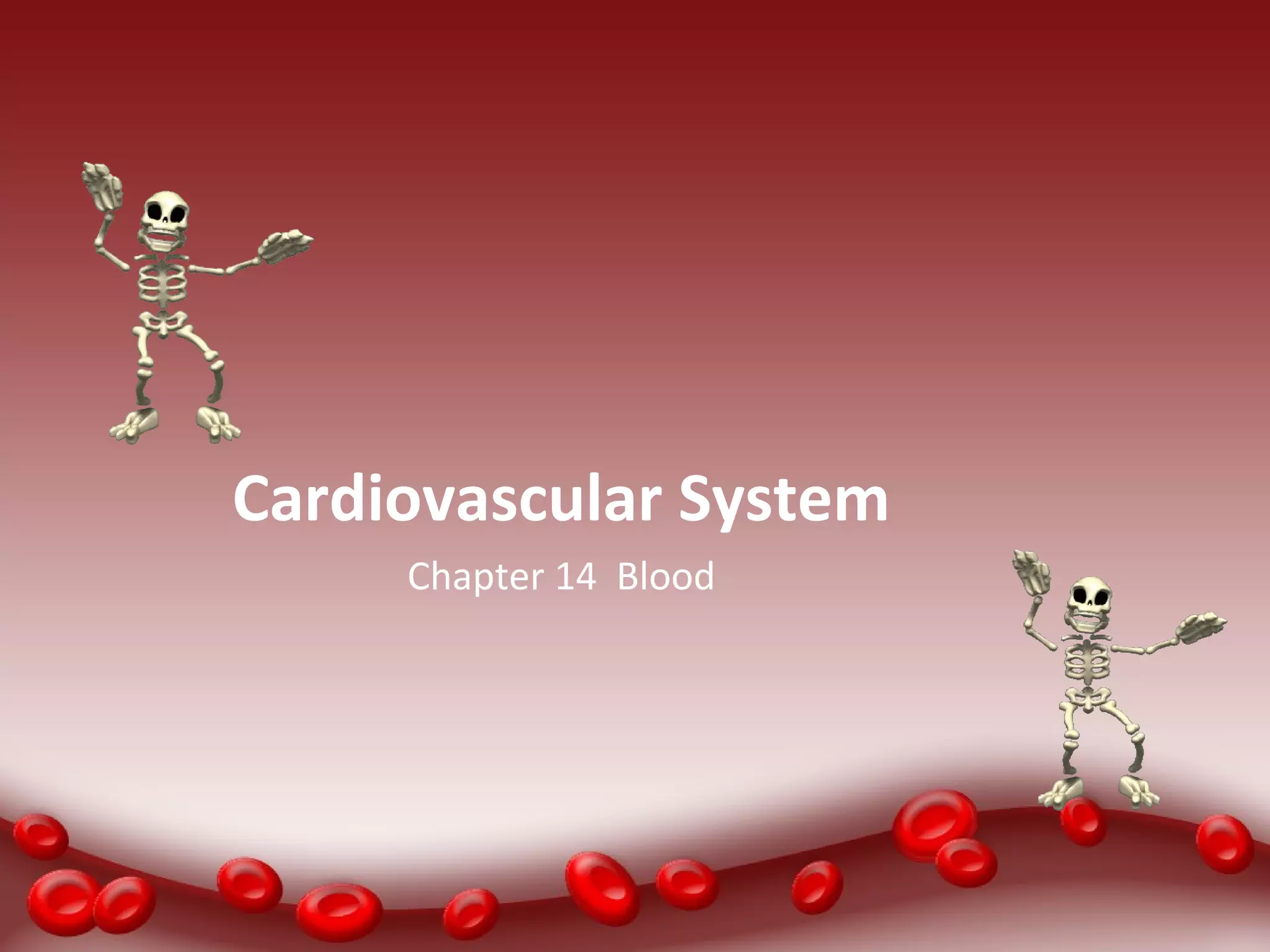Cardiovascular notes blood | PPT