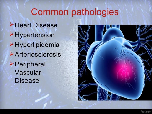 Cardiovascular pathologies