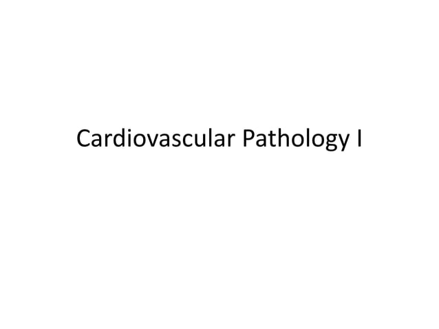 cardiovascular pathology i.ppt