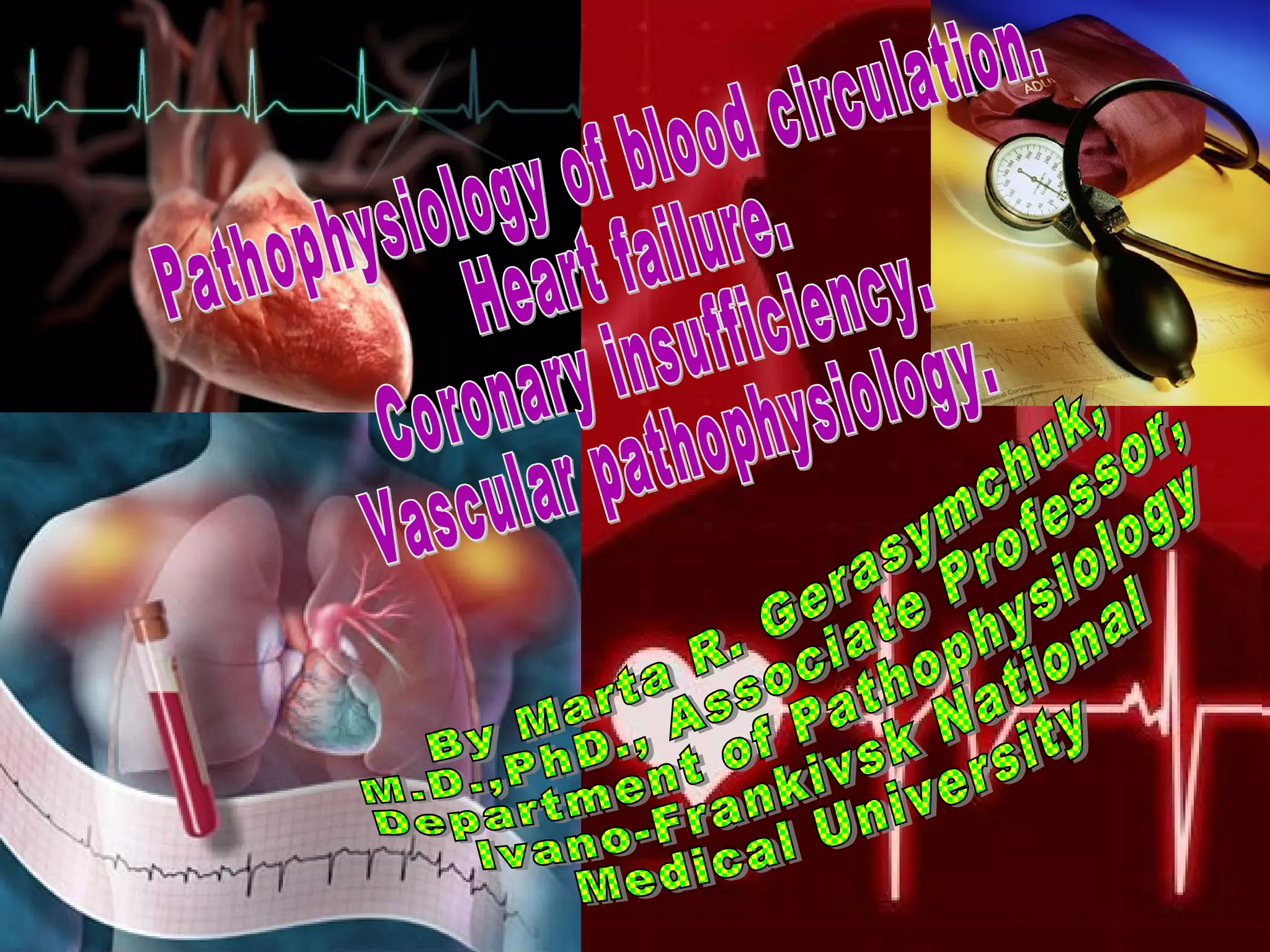 Cardiovascular pathology stomatological faculty | PPT | Heart and ...