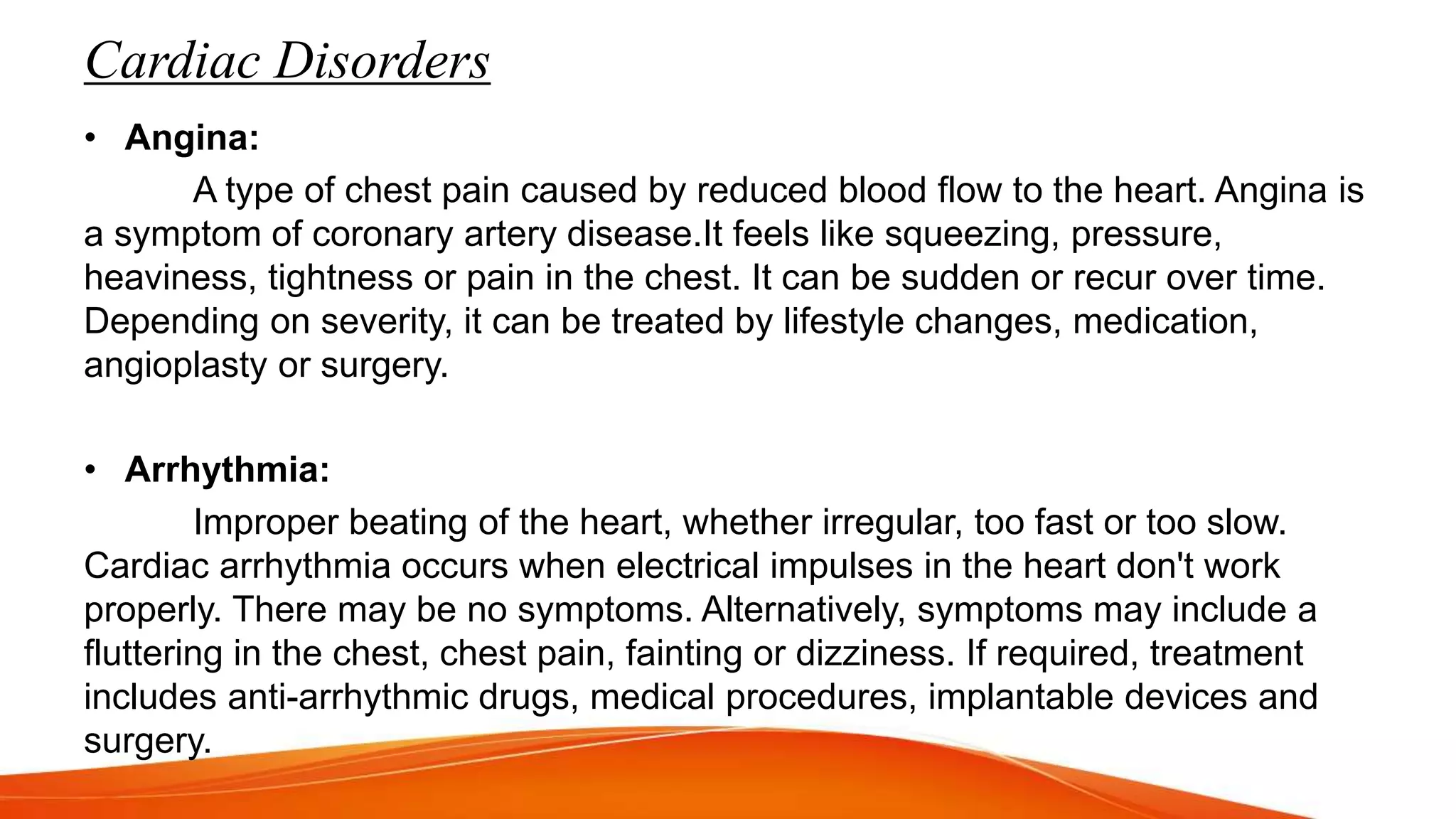 Cardiovascular Pharmacology | Definition | Disorders | Drugs | PPTX