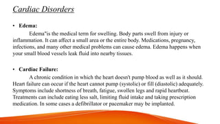 Cardiovascular Pharmacology | Definition | Disorders | Drugs | PPTX