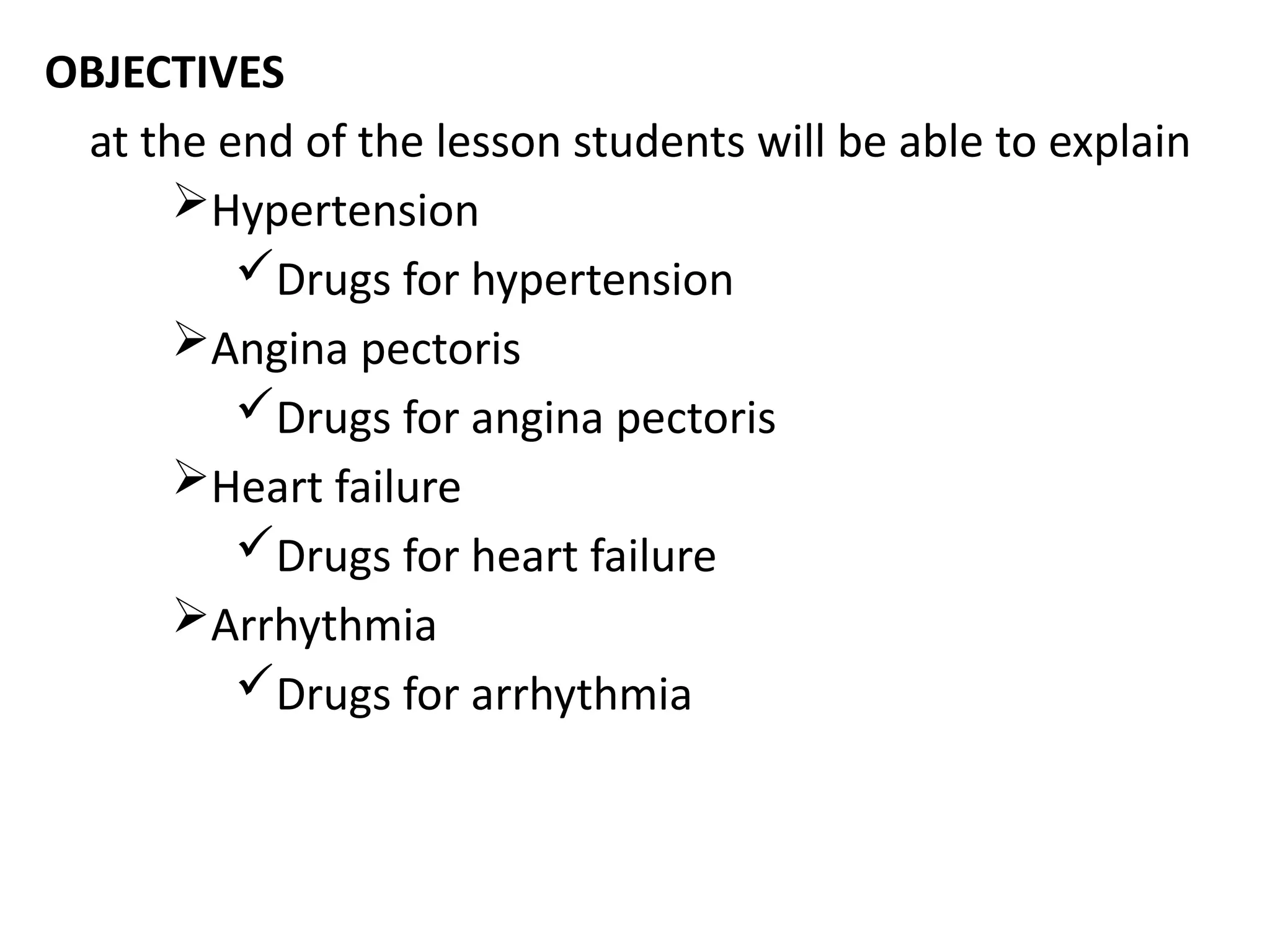 Cardiovascular Pharmacology, drugs acting on cardiovascular system | PPTX