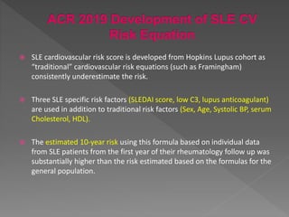 Cardiovascular disease risk in Rheumatic Diseases | PPTX
