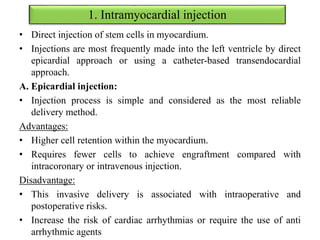 Cardiovascular stem cell therapy | PPTX