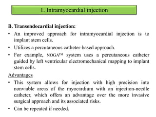 Cardiovascular stem cell therapy | PPTX