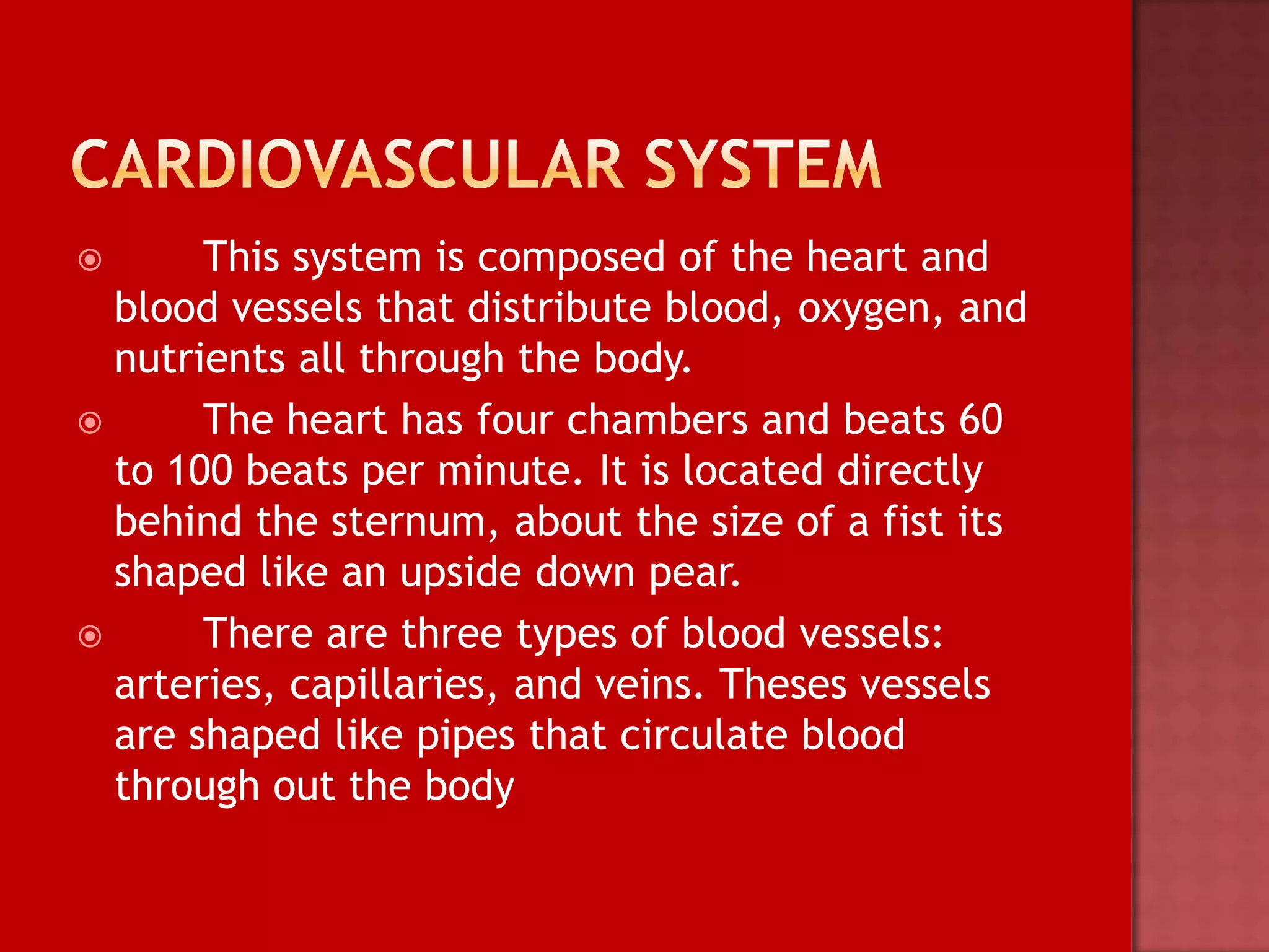 Cardiovascular system | PPT