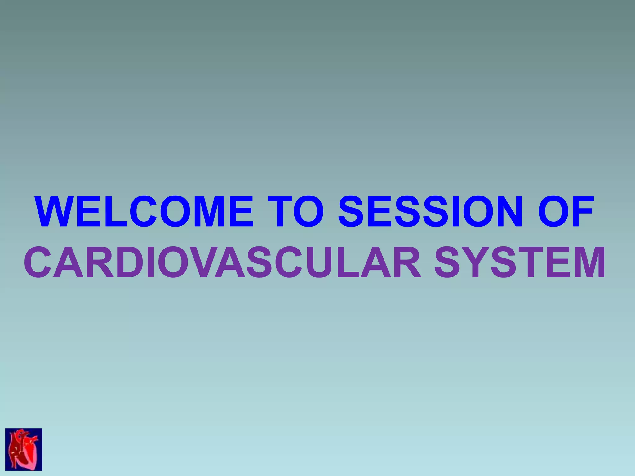 Cardiovascular system | PPT