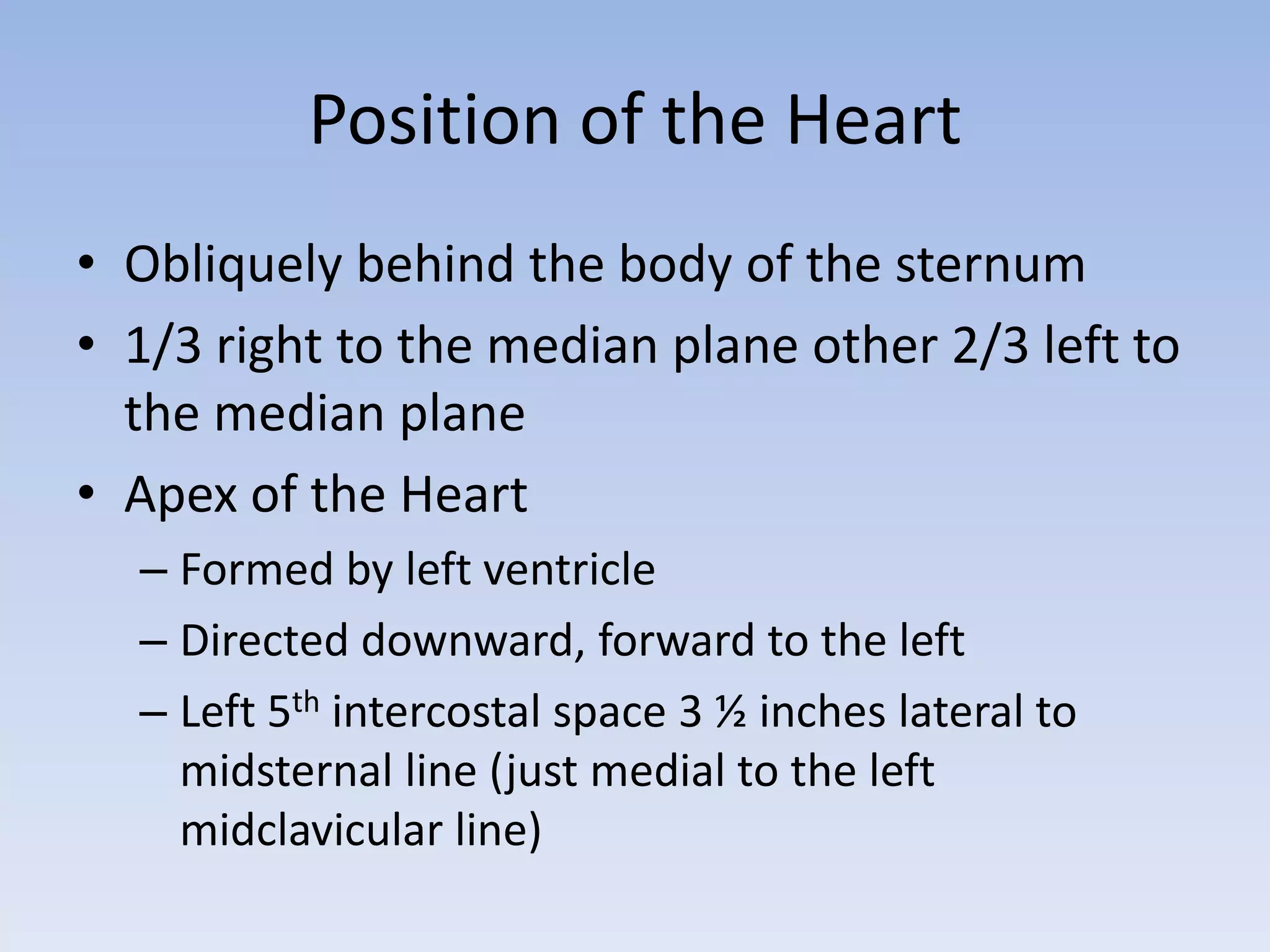Anatomy of the Cardiovascular system | PPTX