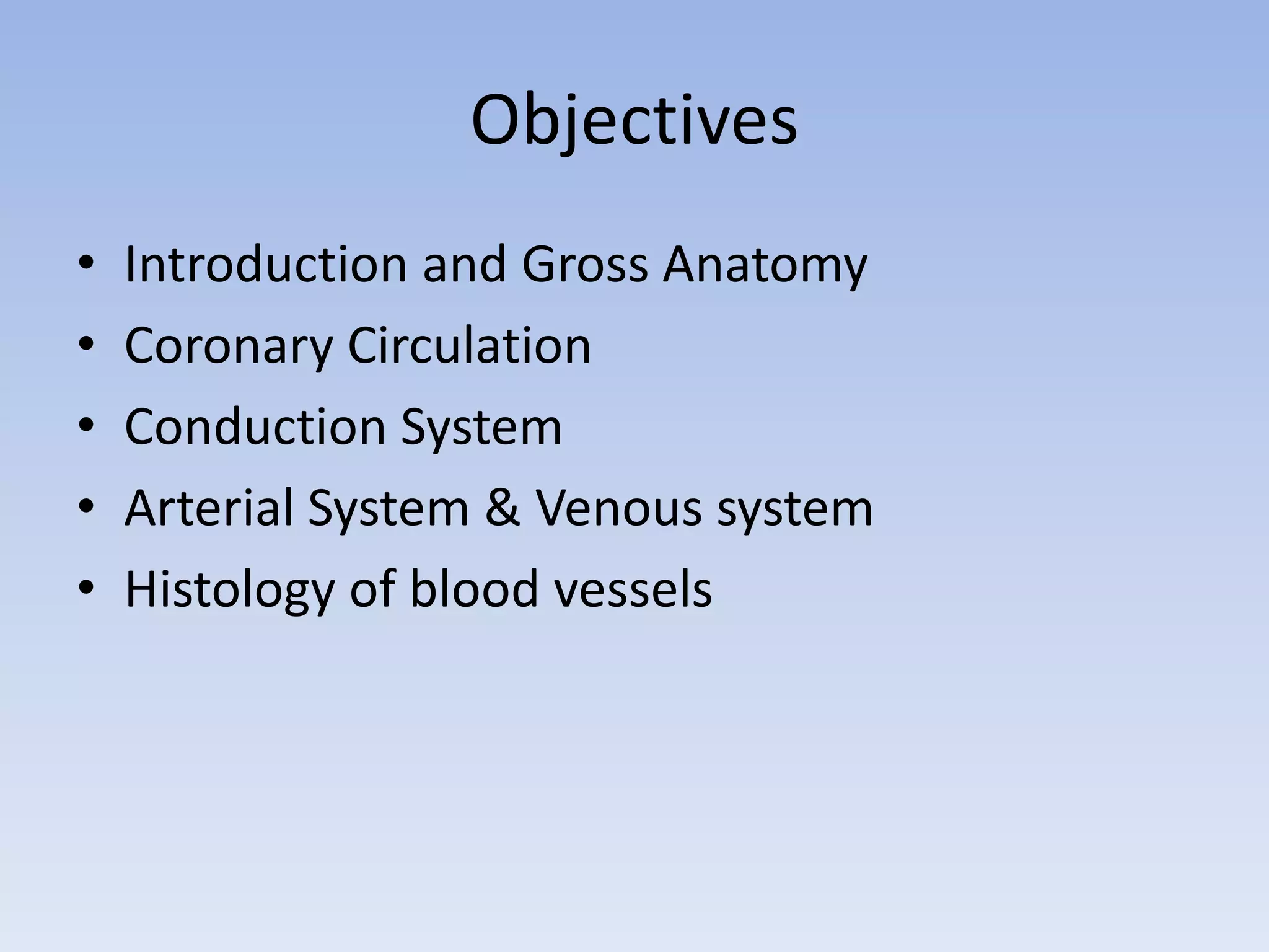 Anatomy of the Cardiovascular system | PPTX