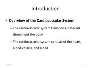 Cardiovascular system | PPTX