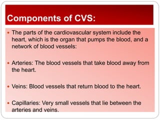 Cardiovascular system. | PPTX