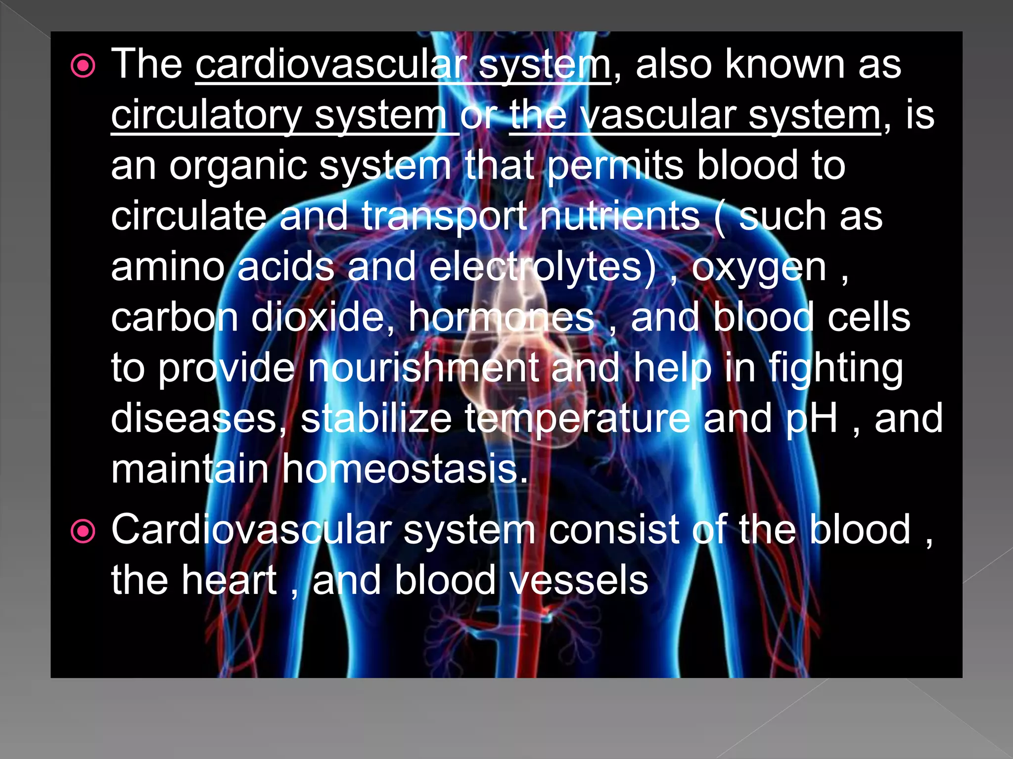 Cardiovascular system | PPTX | Heart and Cardiovascular Diseases ...