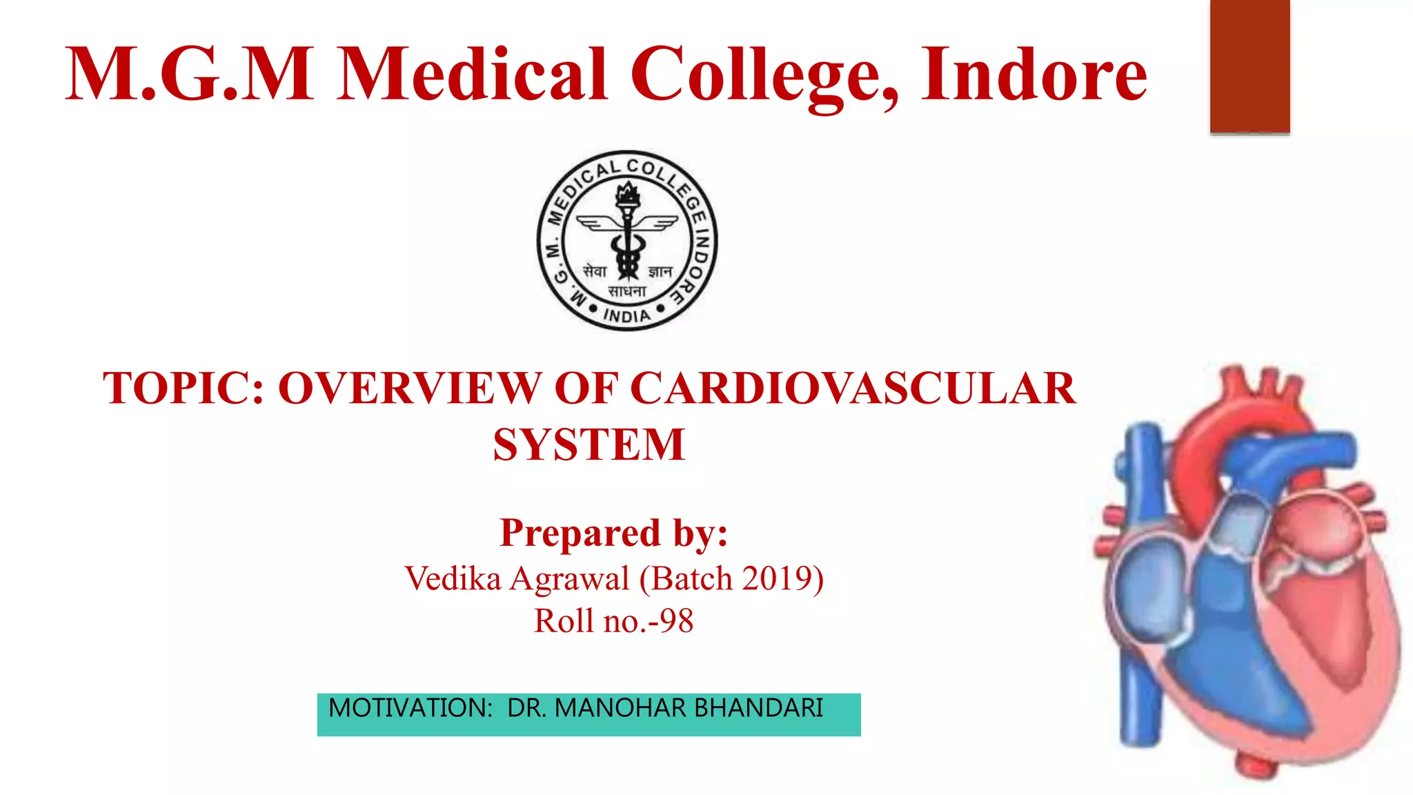 physiology of Cardiovascular system | PPT