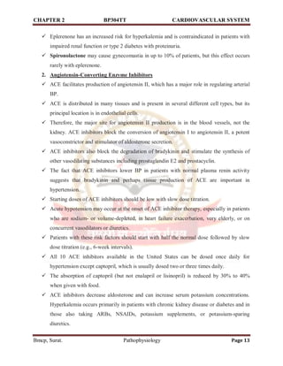PATHOPHYSILOGY OF HYPERTENSION | PDF
