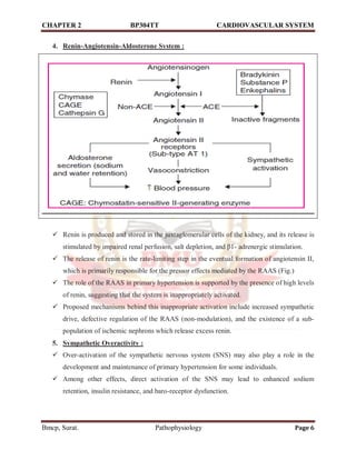 PATHOPHYSILOGY OF HYPERTENSION | PDF