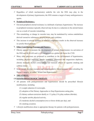 PATHOPHYSILOGY OF HYPERTENSION | PDF