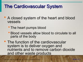 CARDIOVASCULAR SYSTEM power point slides | PPT