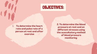 Cardiovascular System Physiology Experiment | PDF