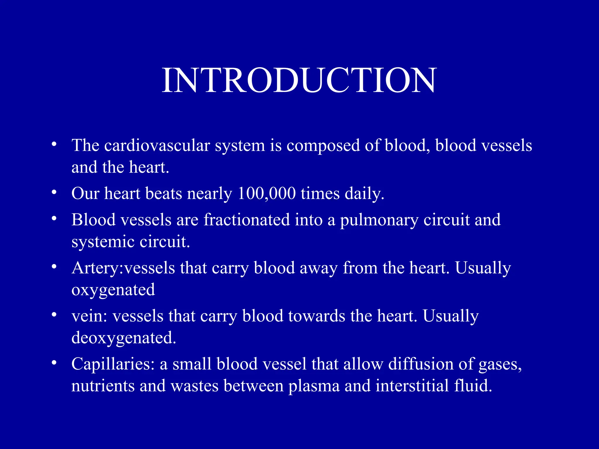 THE CARDIOVASCULAR SYSTEM (heart anatomy) | PPT