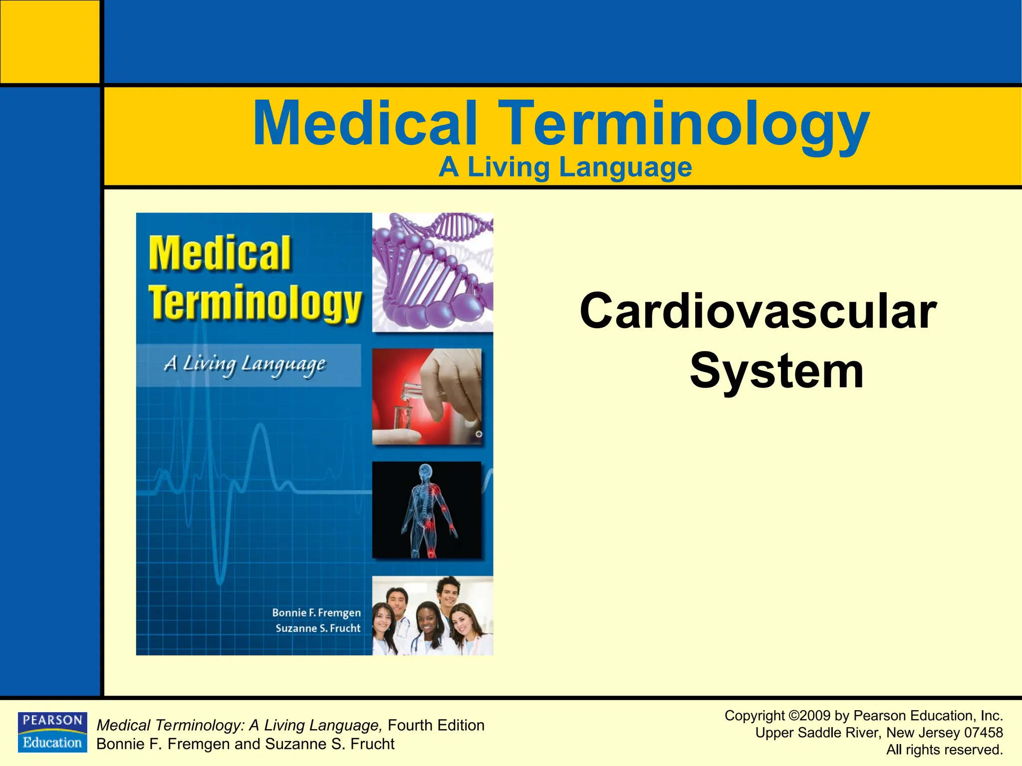 Cardiovascular system medical terminology | PPT