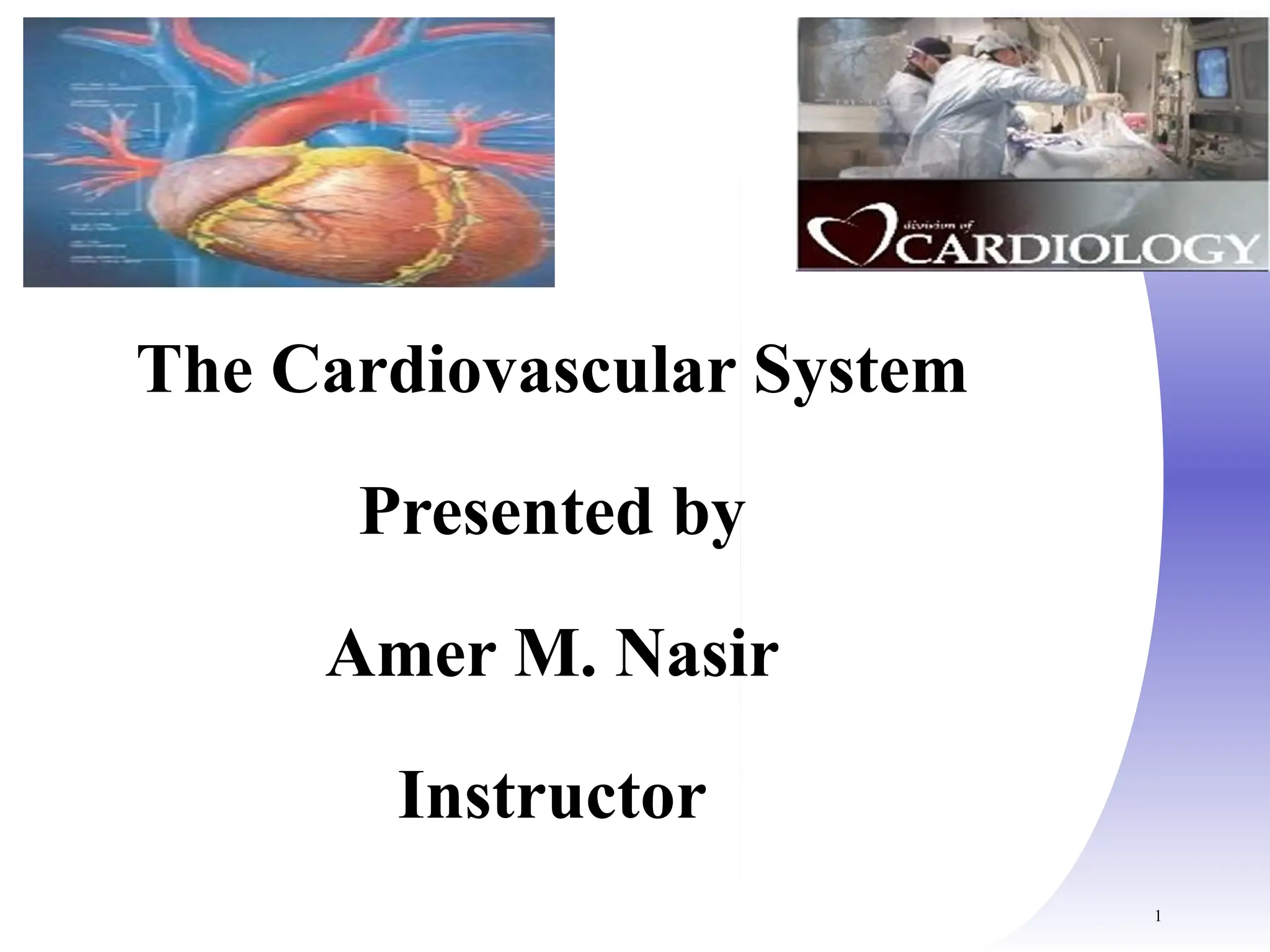 Cardiovascular system system anatomy.ppt