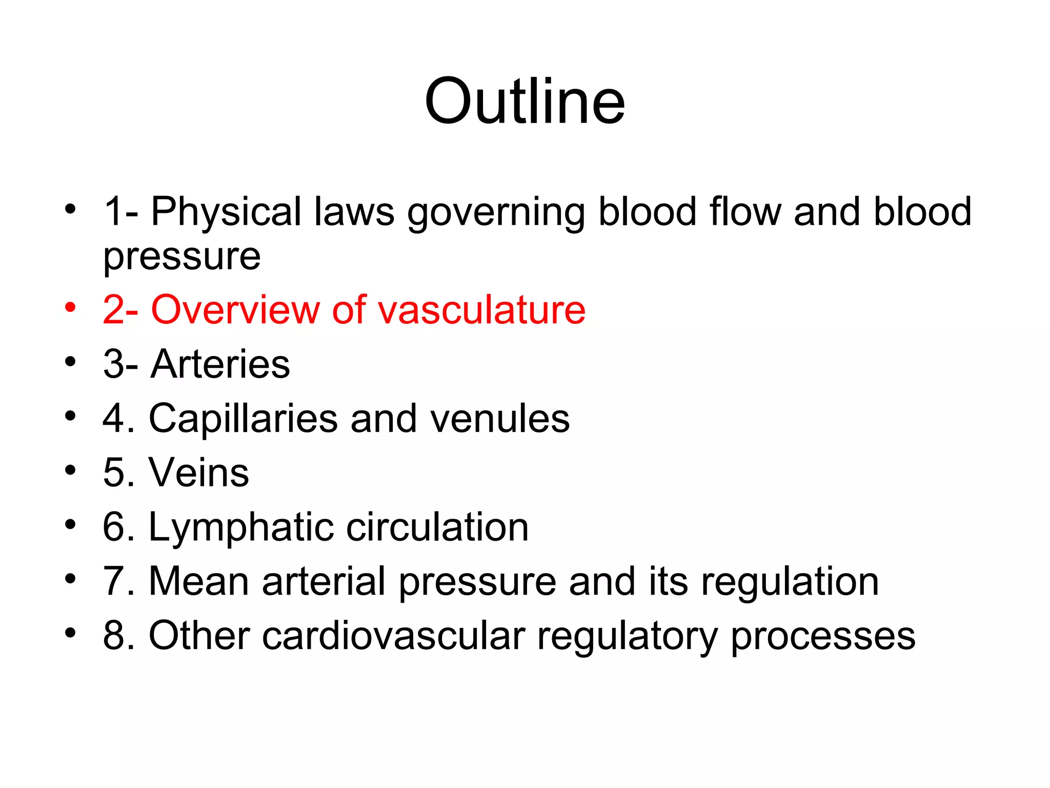 Cardiovascular system flow and pressure | PPT