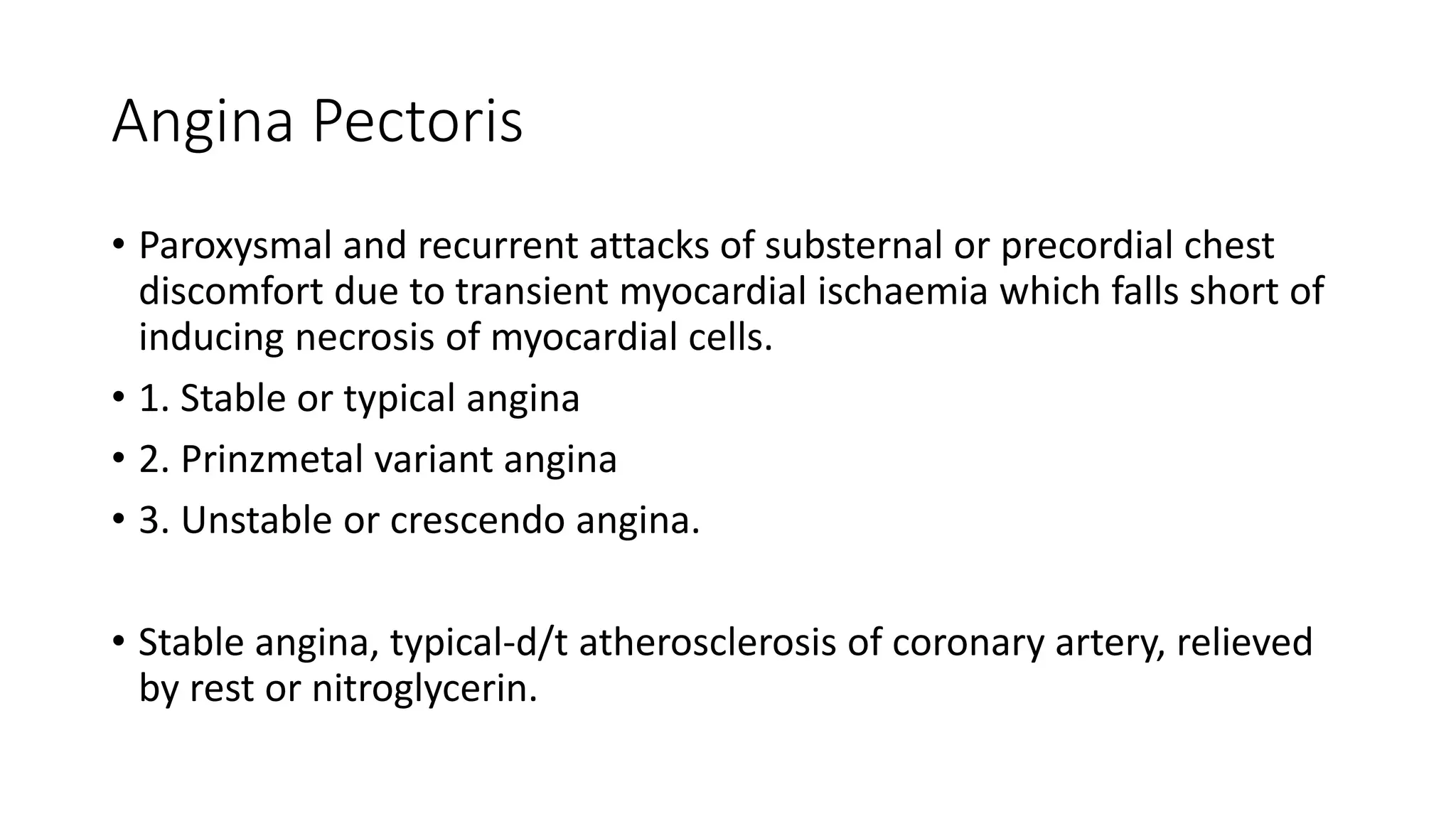Cardiovascular System-conditions (Atherosclerosis, Ischemia and ...