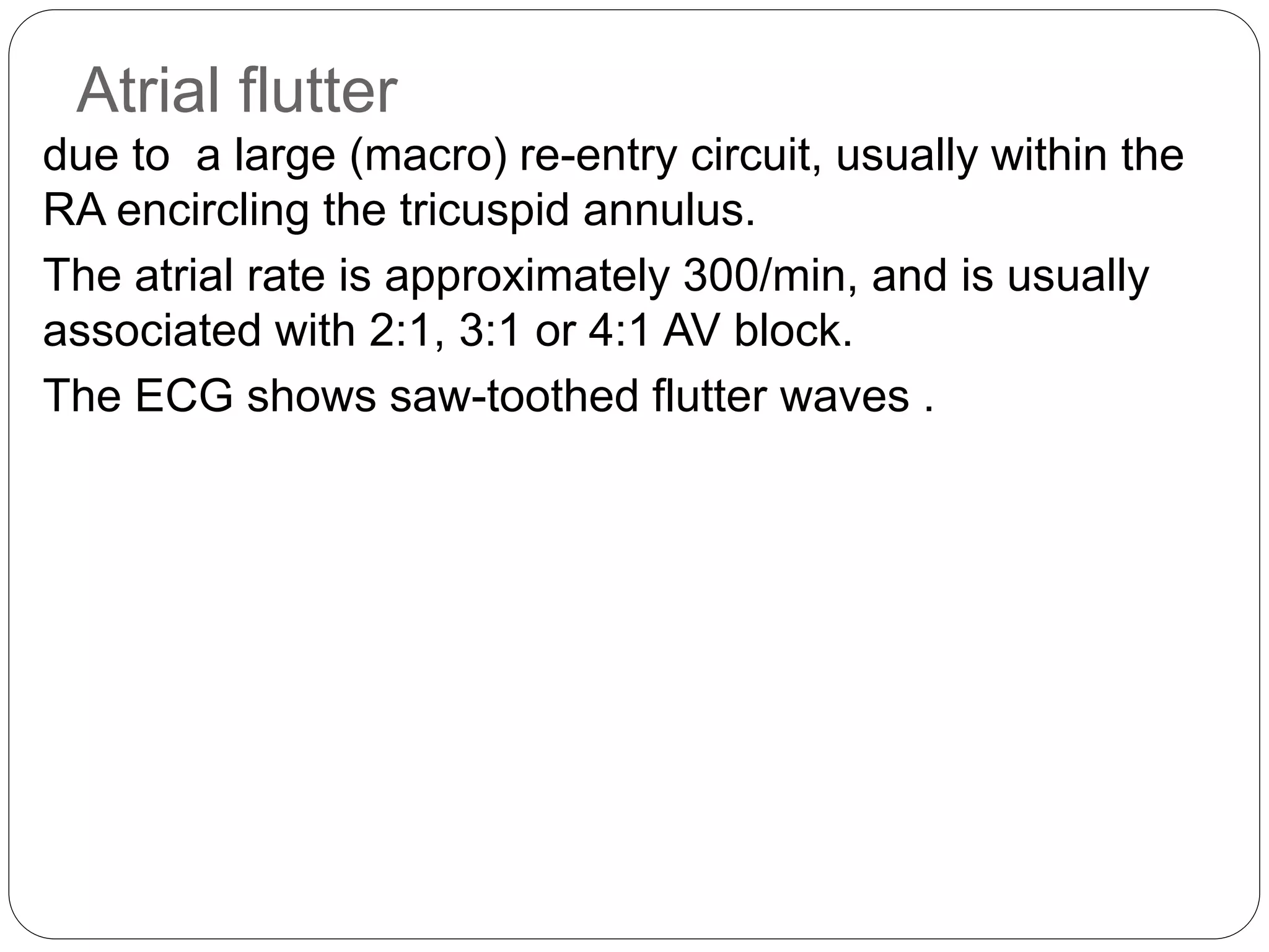 Cardiovascular system arrhythmia Disorders of heart Rate and rhythm and ...