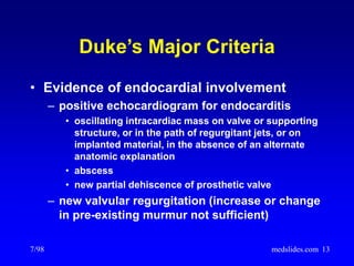 Cardiovascular system Endocarditis-11 (Muhadharaty).ppt