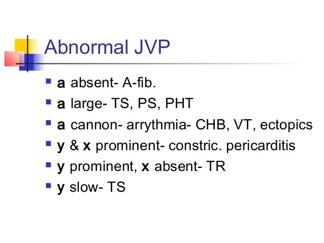 Cardiovascular system exam