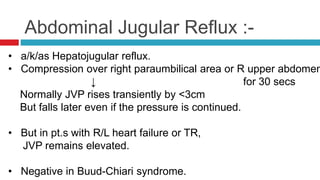 Cardiovascular system examination | PPTX