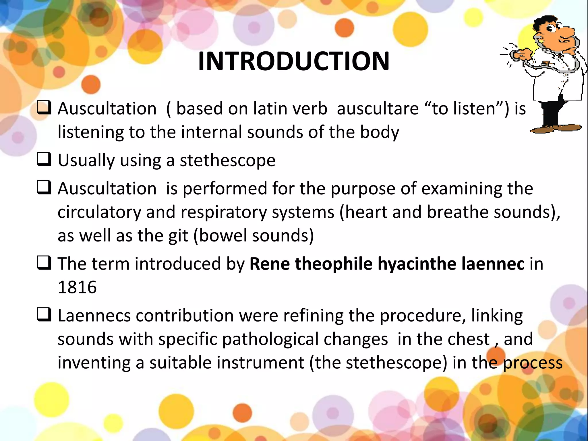 Cardiovascular system examination , auscultation and its ...